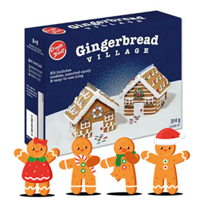 Free Gingerbread Village Kit | Only Free Stuff